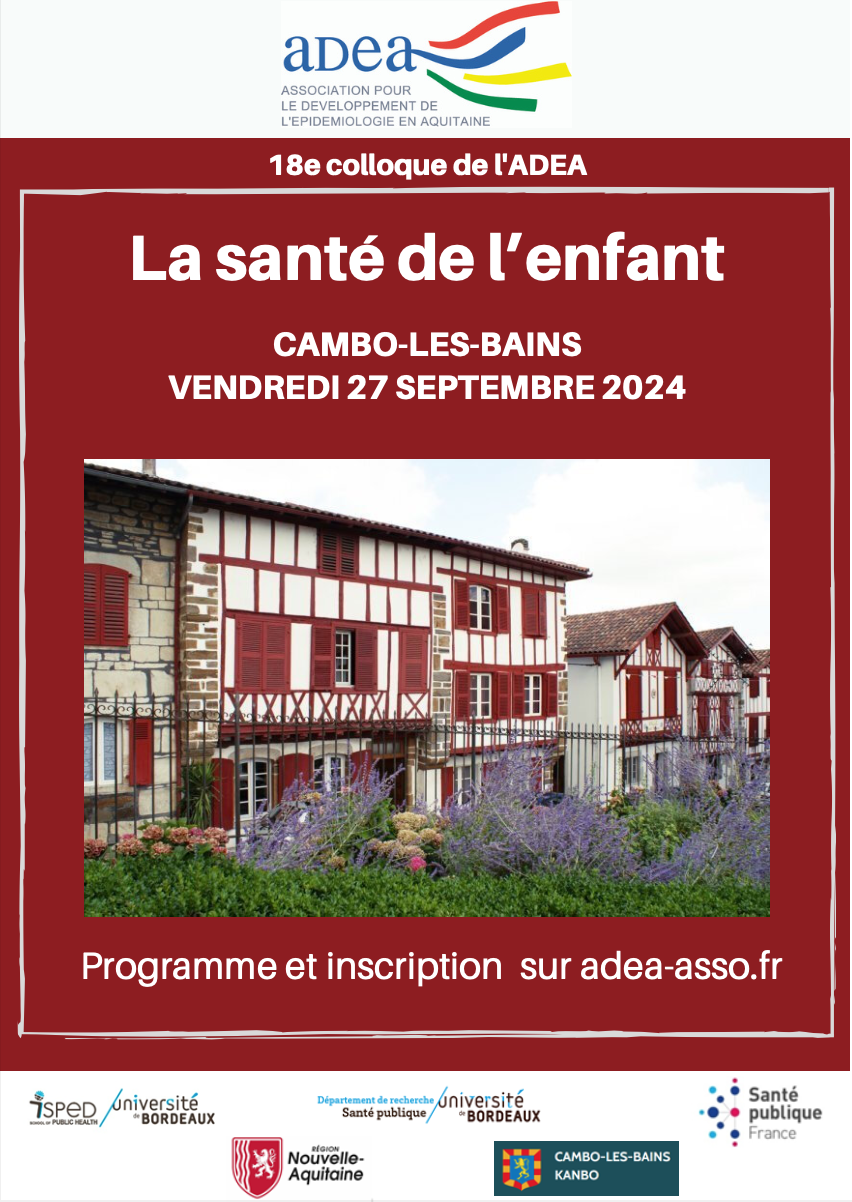 18ème colloque de l'ADEA - La santé de l'enfant - à Cambo les Bains ...